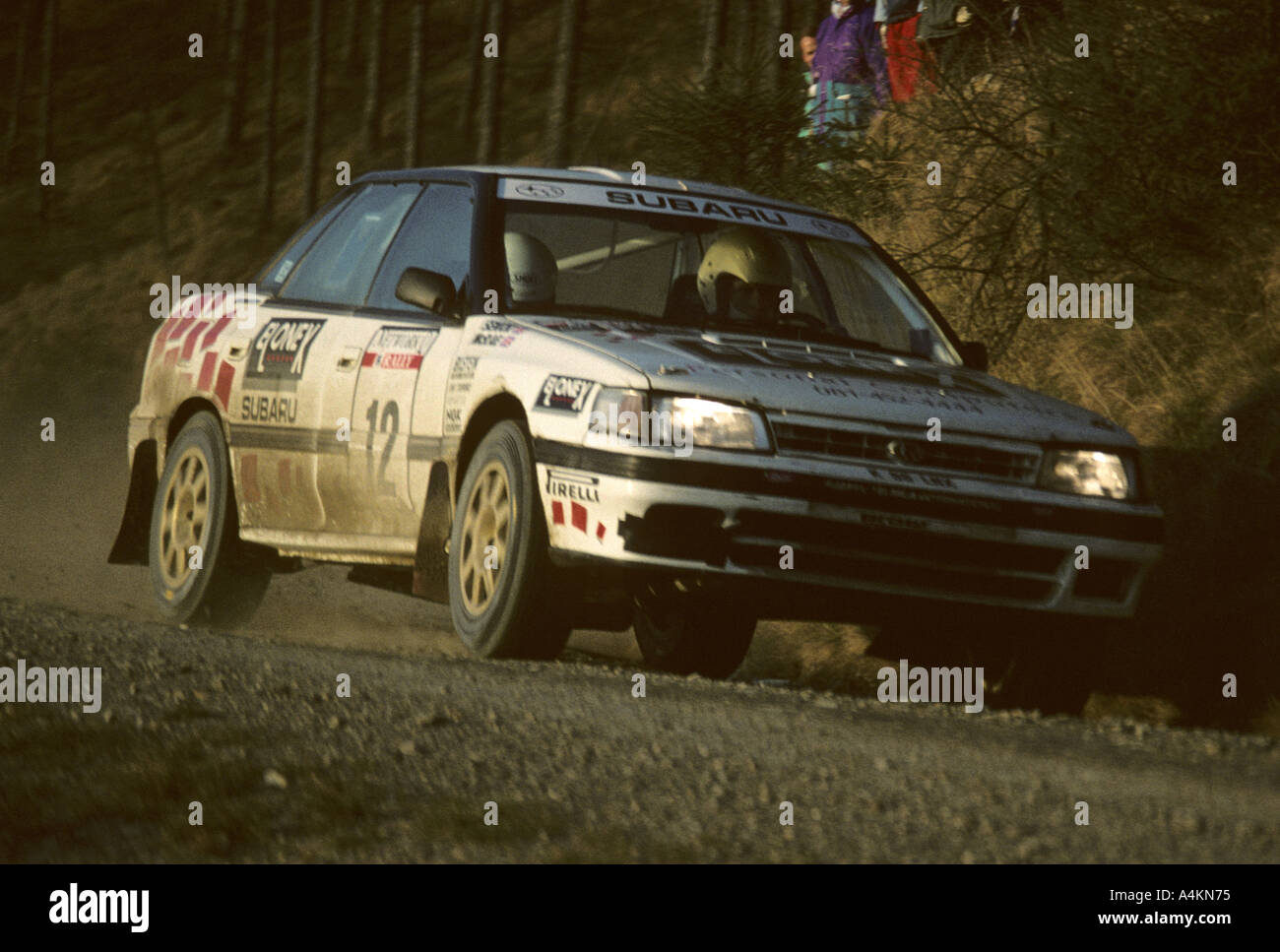 The Rac Rally Mid Wales Stock Photo - Alamy
