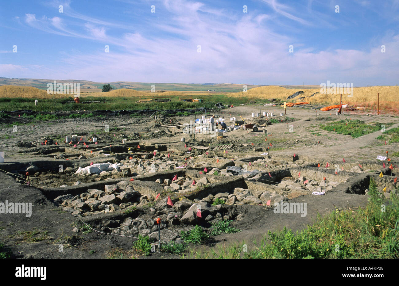 Archeological dig in tolo lake hi-res stock photography and images - Alamy