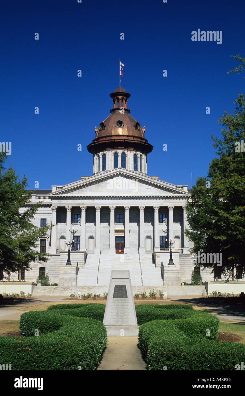 Copper dome on the Capitol building in Columbia South Carolina After ...