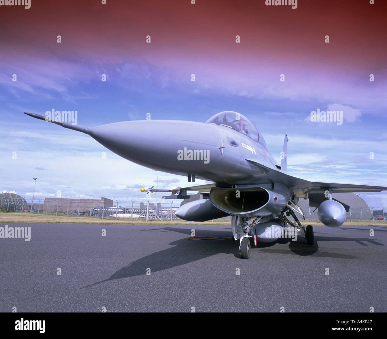 General Dynamics USAF Fighting Falcon Multirole jet fighter. GAVM 2036 ...