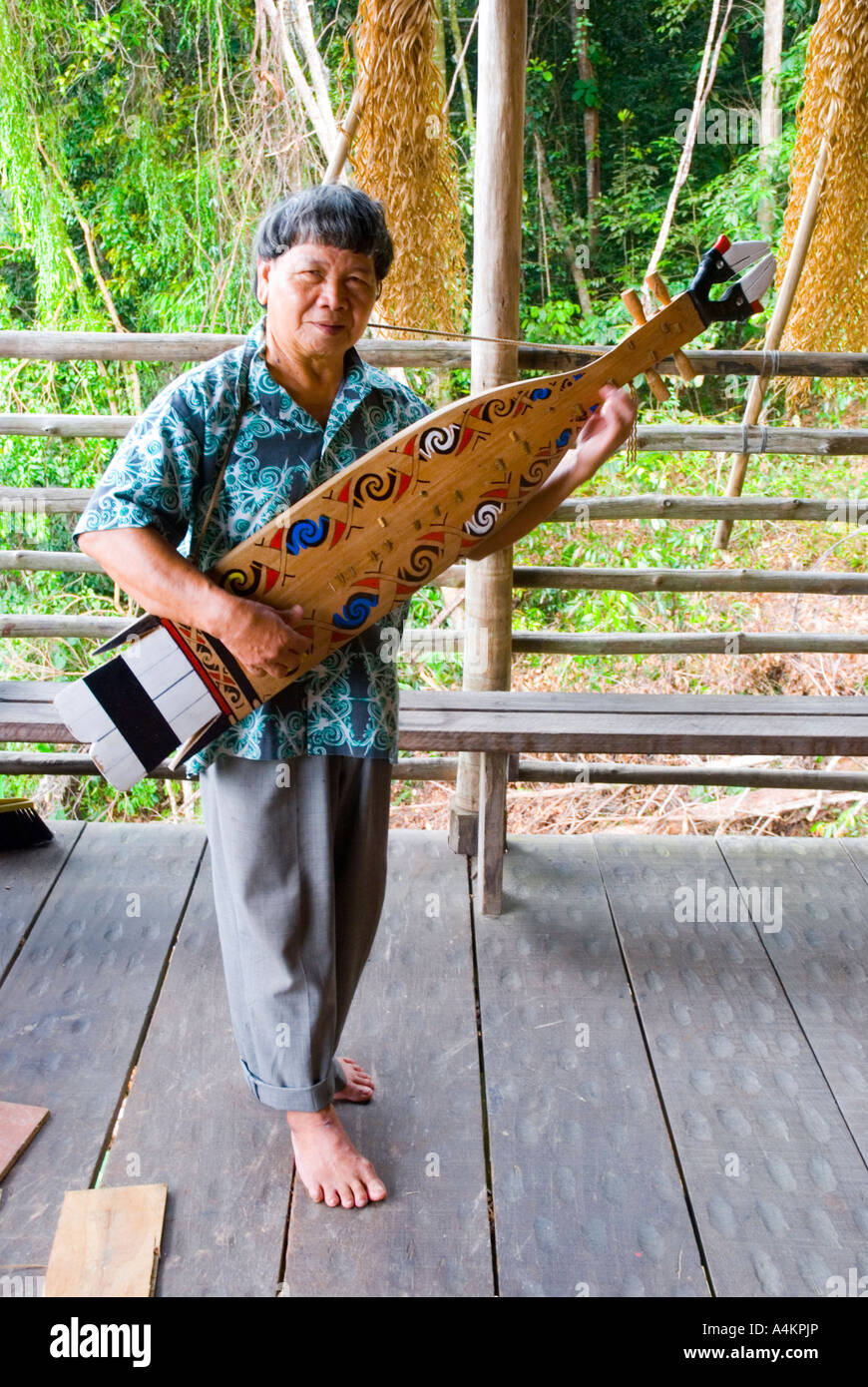 Iban tribe of sarawak hi-res stock photography and images - Alamy