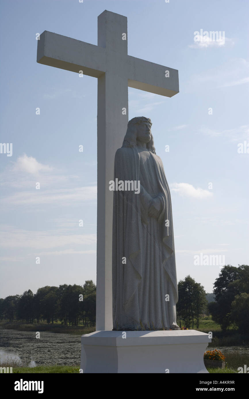 Latin Cross Sculpture Aglona Basilica Latgalia Latvia Baltics Eastern ...