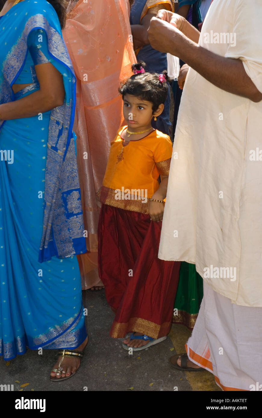 Dressed in their finest clothes Malaysian Tamil Indians celebrate ...