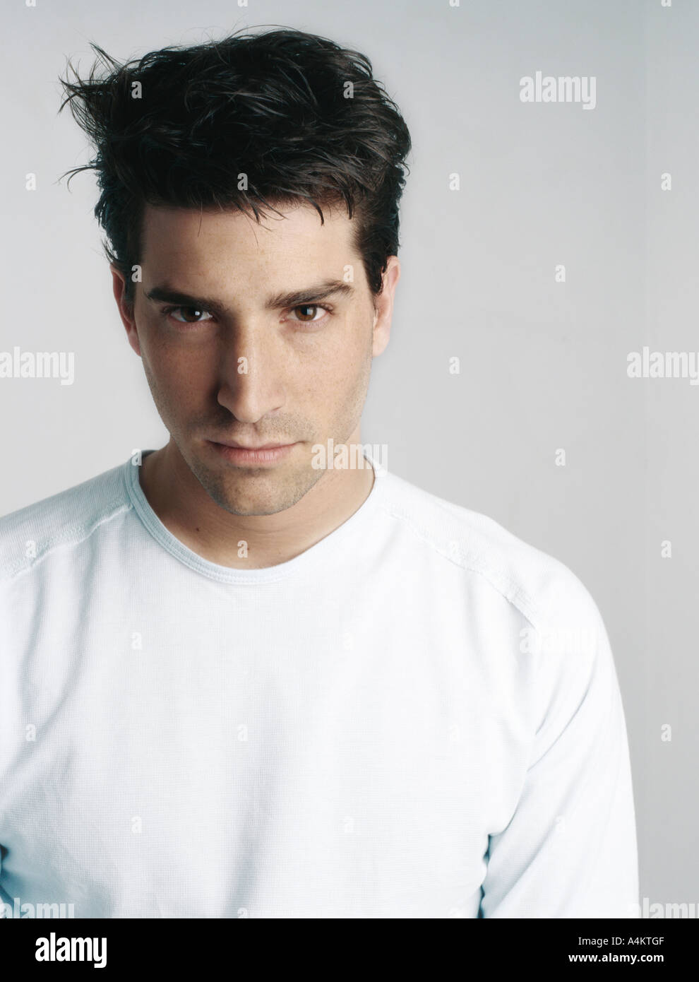 Man staring at camera, portrait Stock Photo - Alamy
