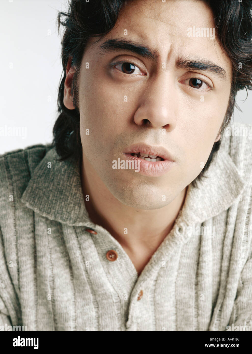 Furrowed brows hi-res stock photography and images - Alamy