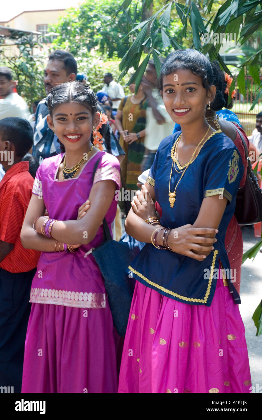 Dressed in their finest clothes Malaysian Indians celebrate Thaipusam ...