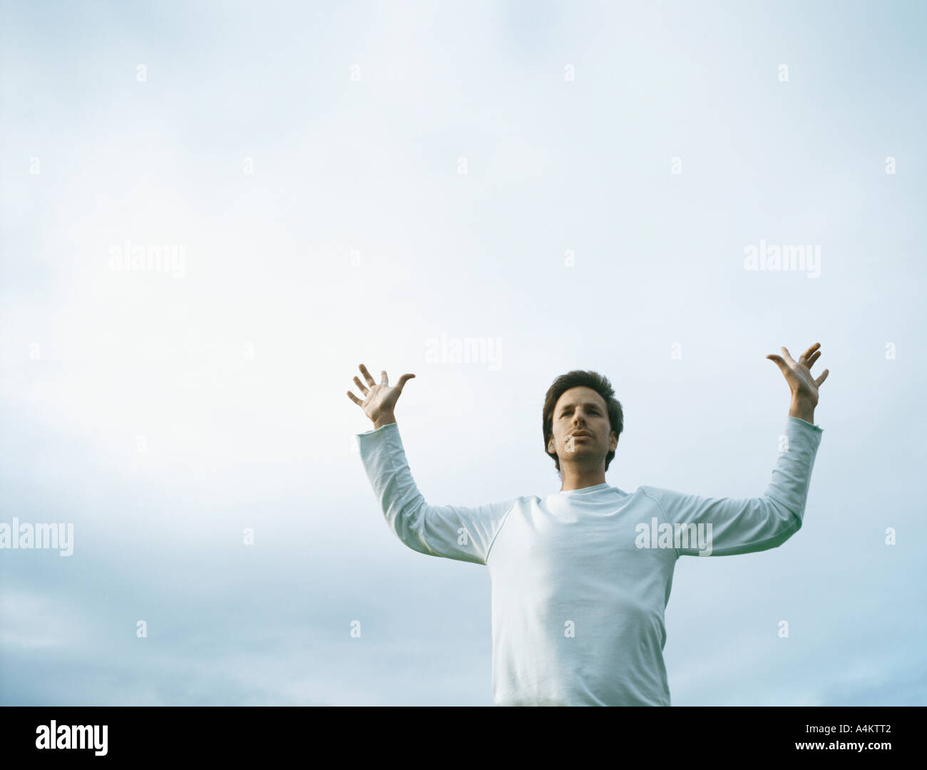 Arms in front of body hi-res stock photography and images - Alamy