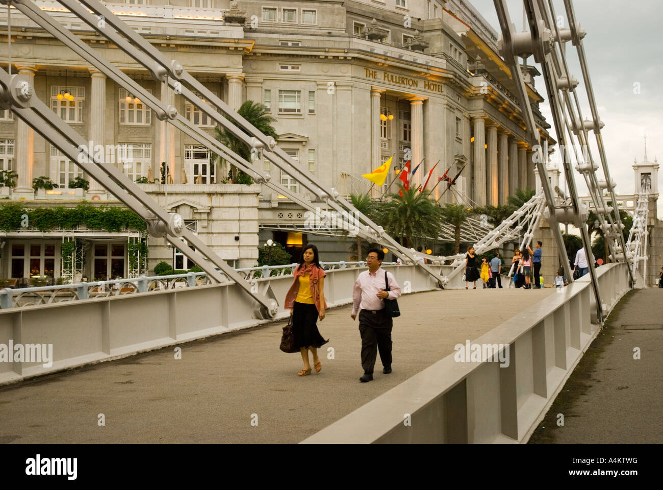 The Fullerton Hotel Singapore Stock Photo - Alamy