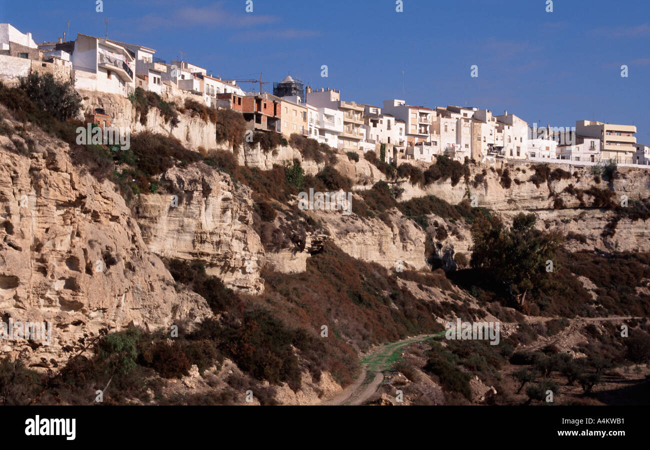 Sorbas village Almeria province Spain Stock Photo - Alamy