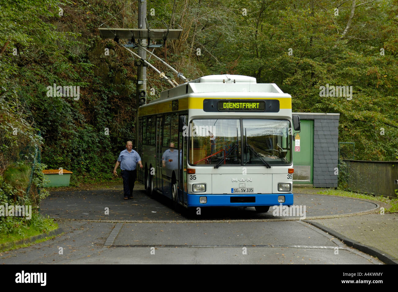 German bus driver hi-res stock photography and images - Alamy