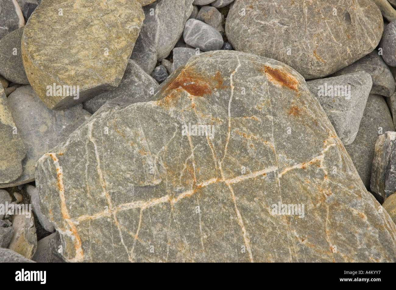Pebbles at Argentinian Orcadas Base at Orkney Antarctica Stock Photo ...