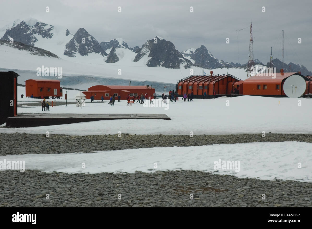 Scientific research base argentina antarctica hi-res stock photography ...