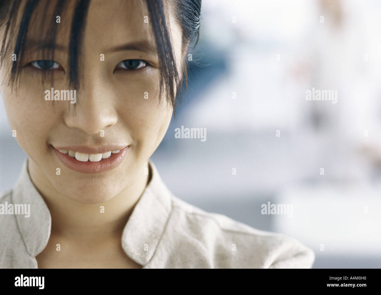 Timid woman in office hi-res stock photography and images - Alamy