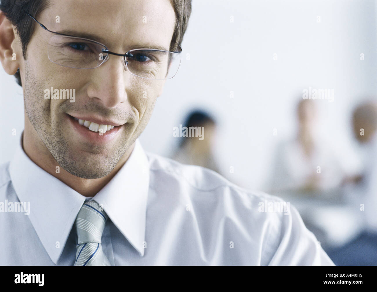 Managers companies smiling hi-res stock photography and images - Alamy