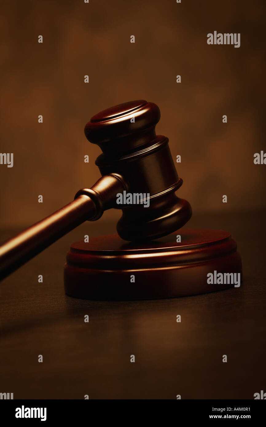 Court hammers hi-res stock photography and images - Alamy