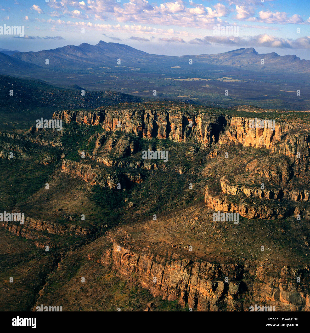 Wilpena pound and aerial hi-res stock photography and images - Alamy