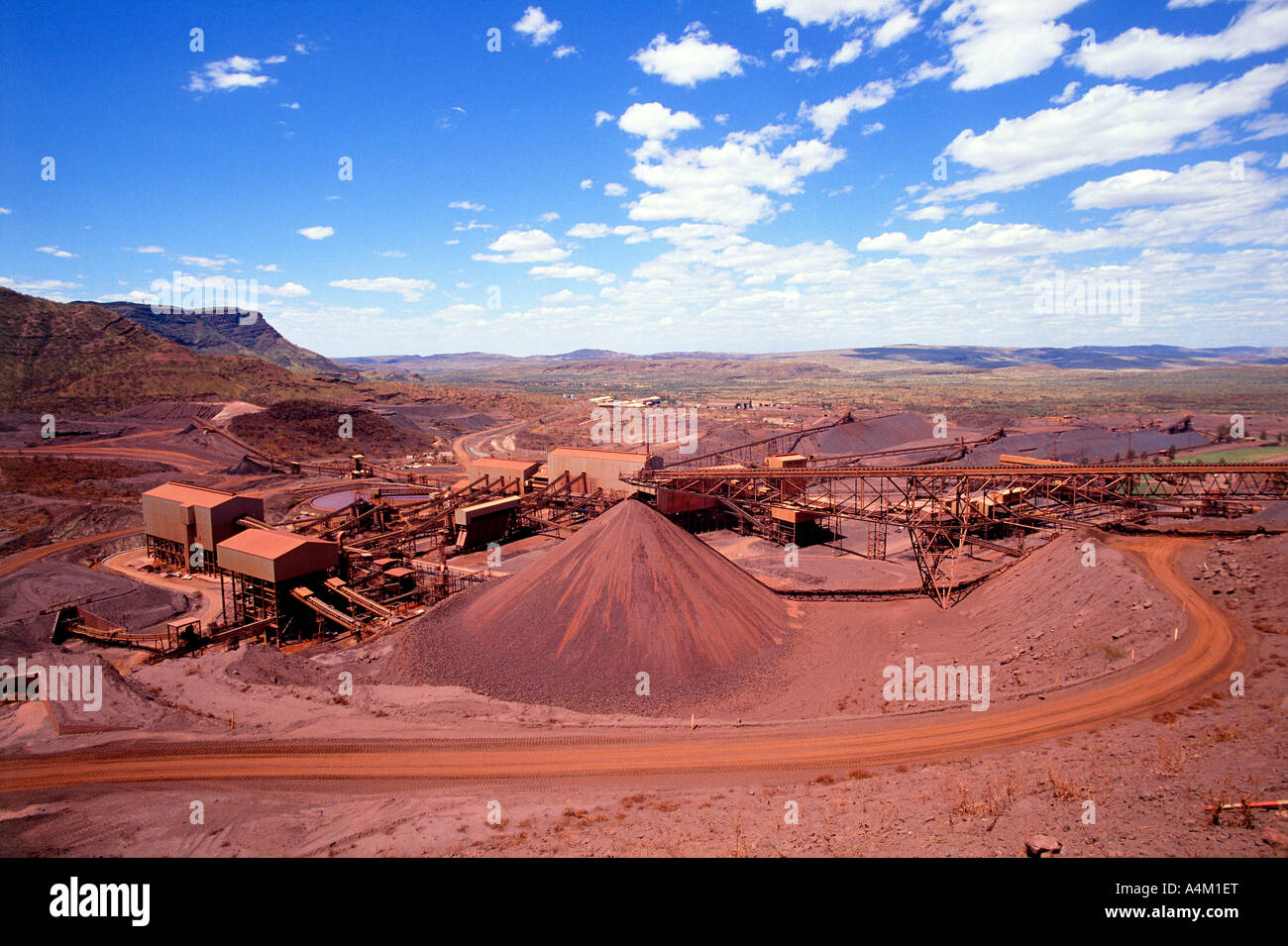 Hamersley Mining in Tom Price West Australia Stock Photo - Alamy