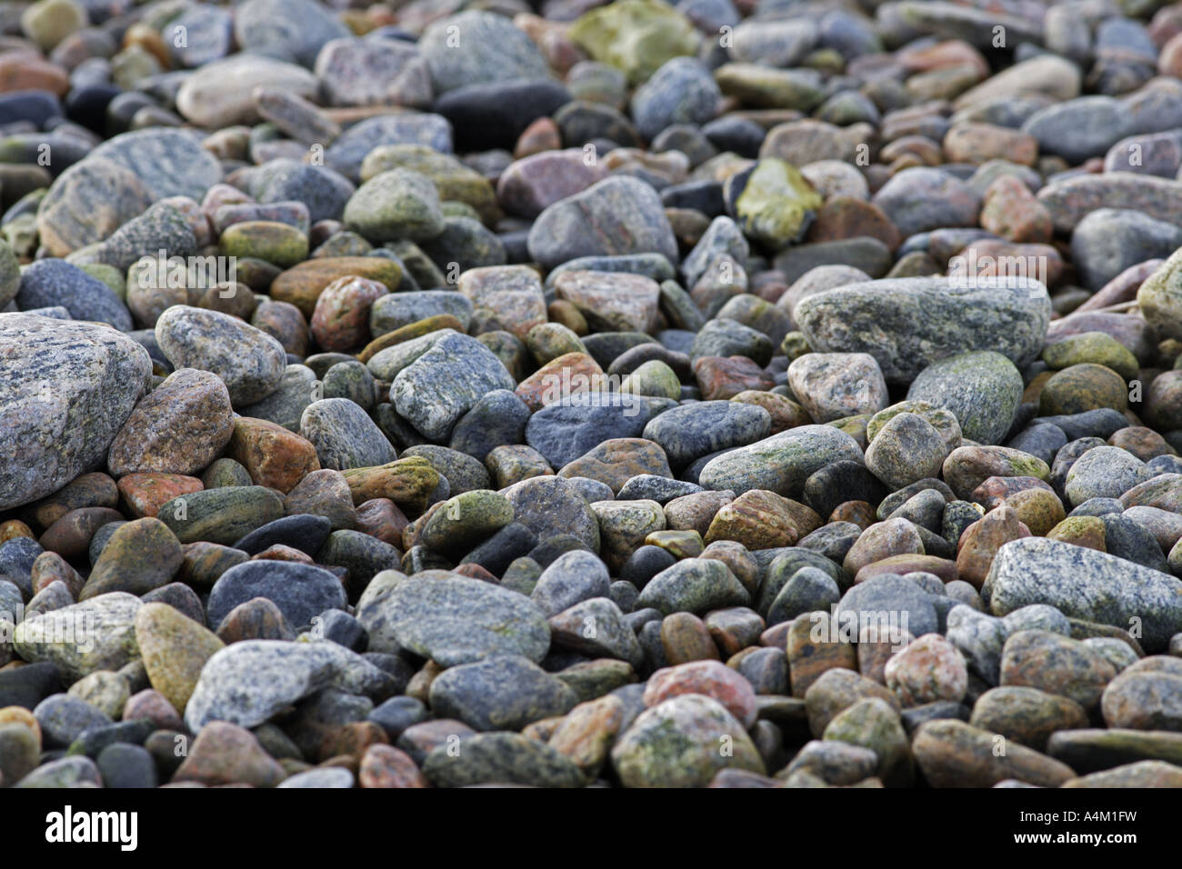 Small polished stones on a beach Stock Photo - Alamy