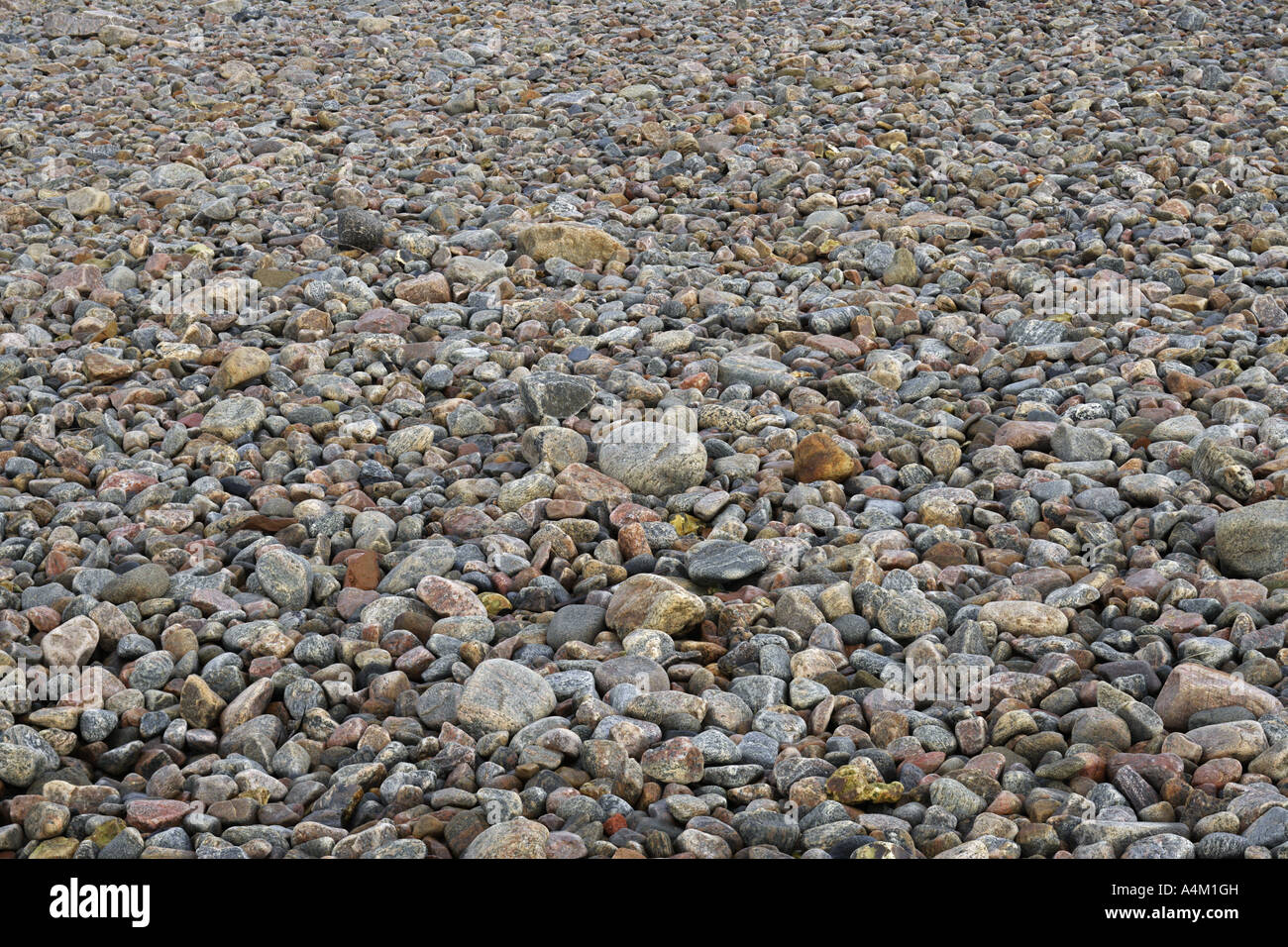 Small polished stones on a beach Stock Photo - Alamy
