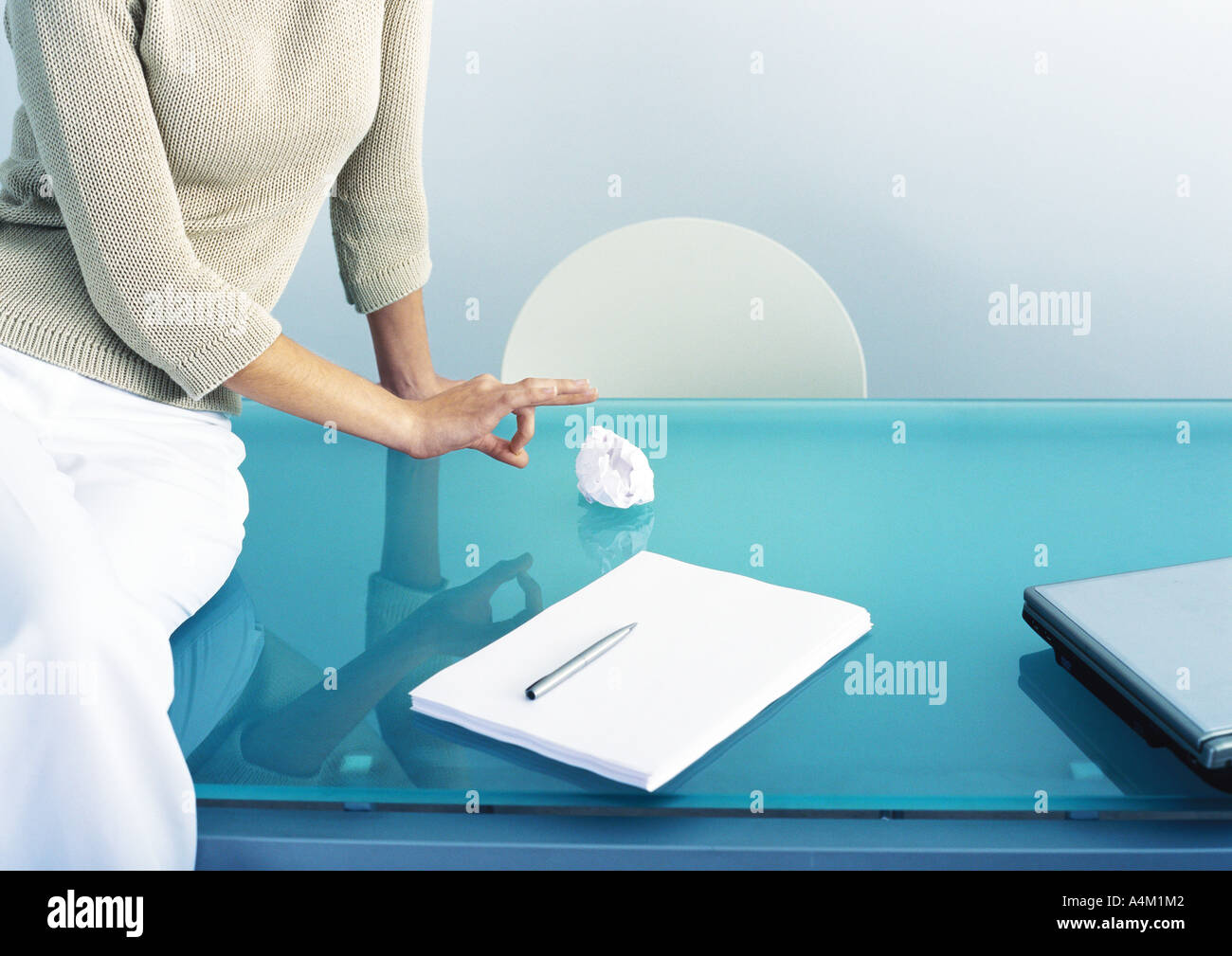 Flicking paper ball hi-res stock photography and images - Alamy