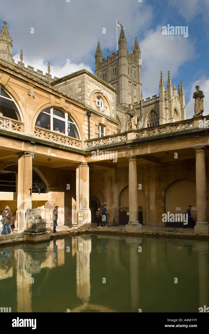 Roman Baths , City of Bath Stock Photo - Alamy