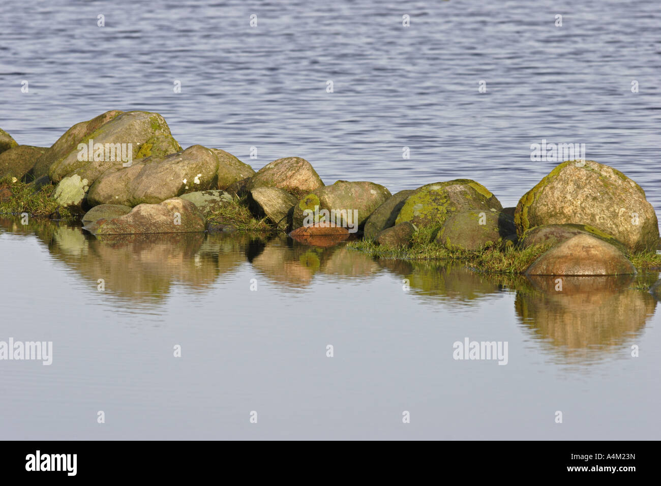 Small stone pier Stock Photo - Alamy