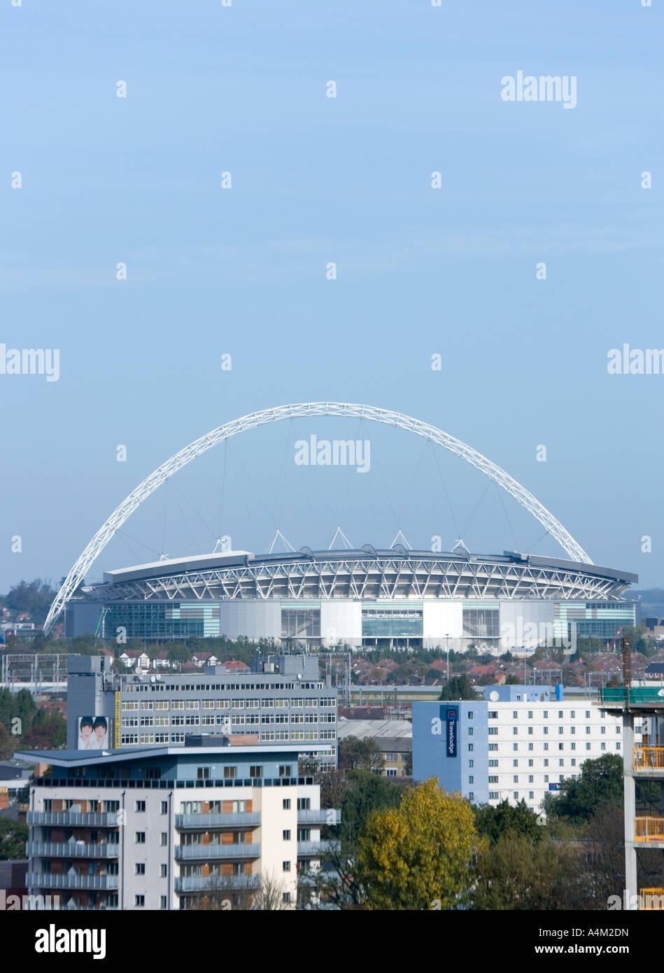 New Wembly Stadium nearing Completion UK London Stock Photo - Alamy