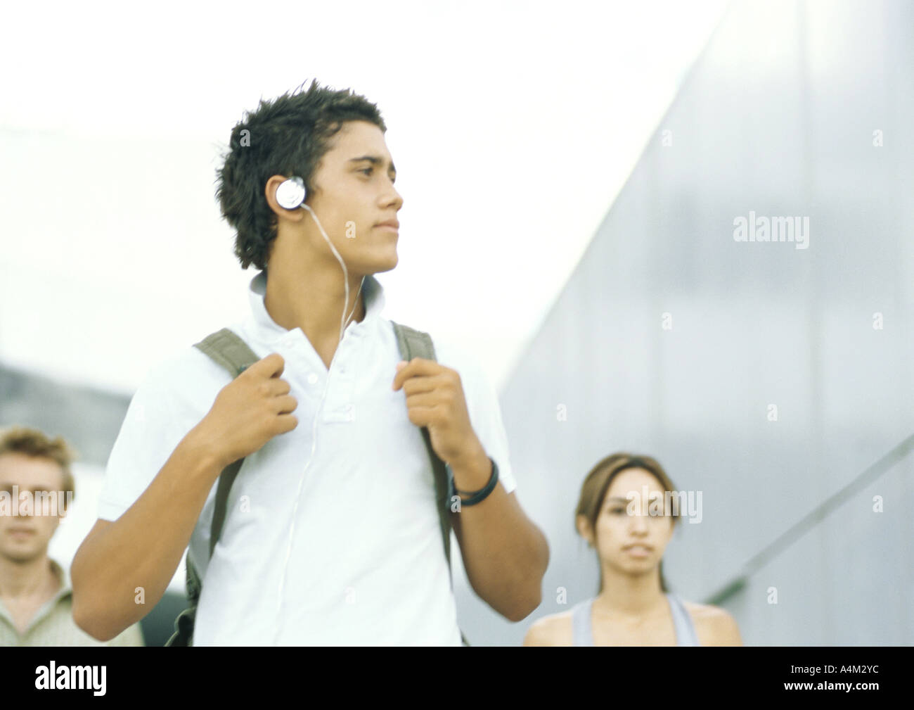 People listening to music on walkman hi-res stock photography and ...