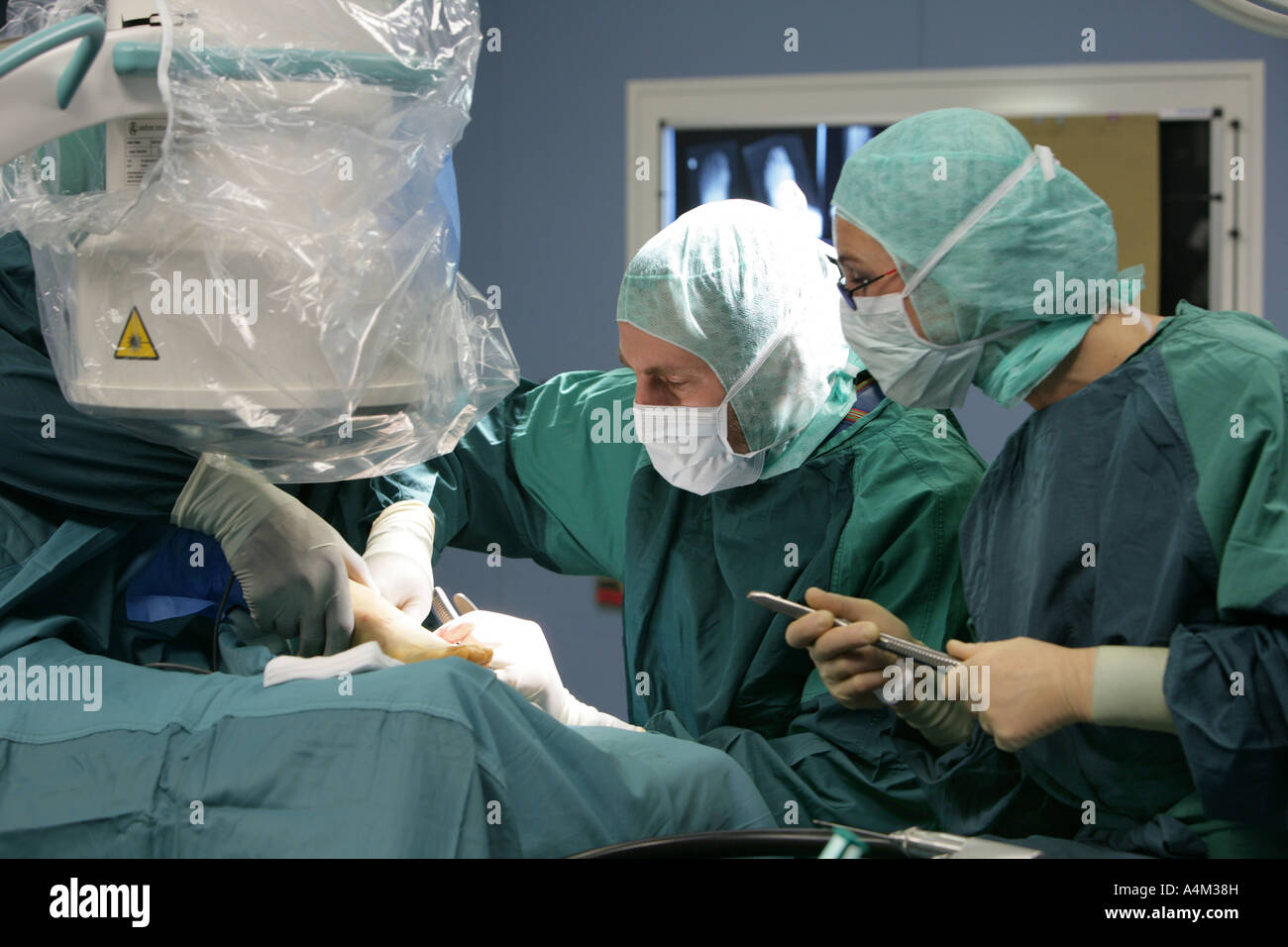 Foot operation hi-res stock photography and images - Alamy