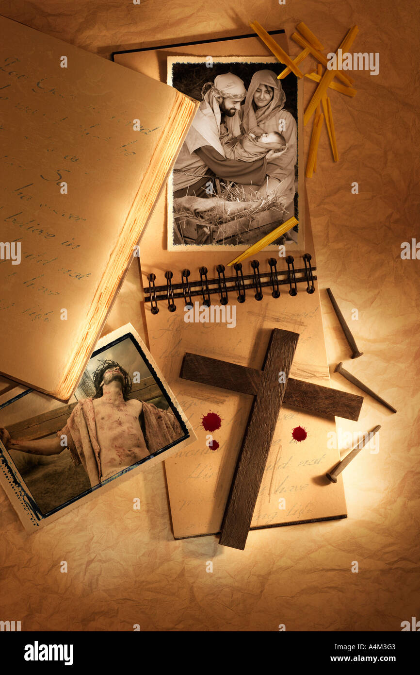 Birth and death of jesus christ hi-res stock photography and images - Alamy