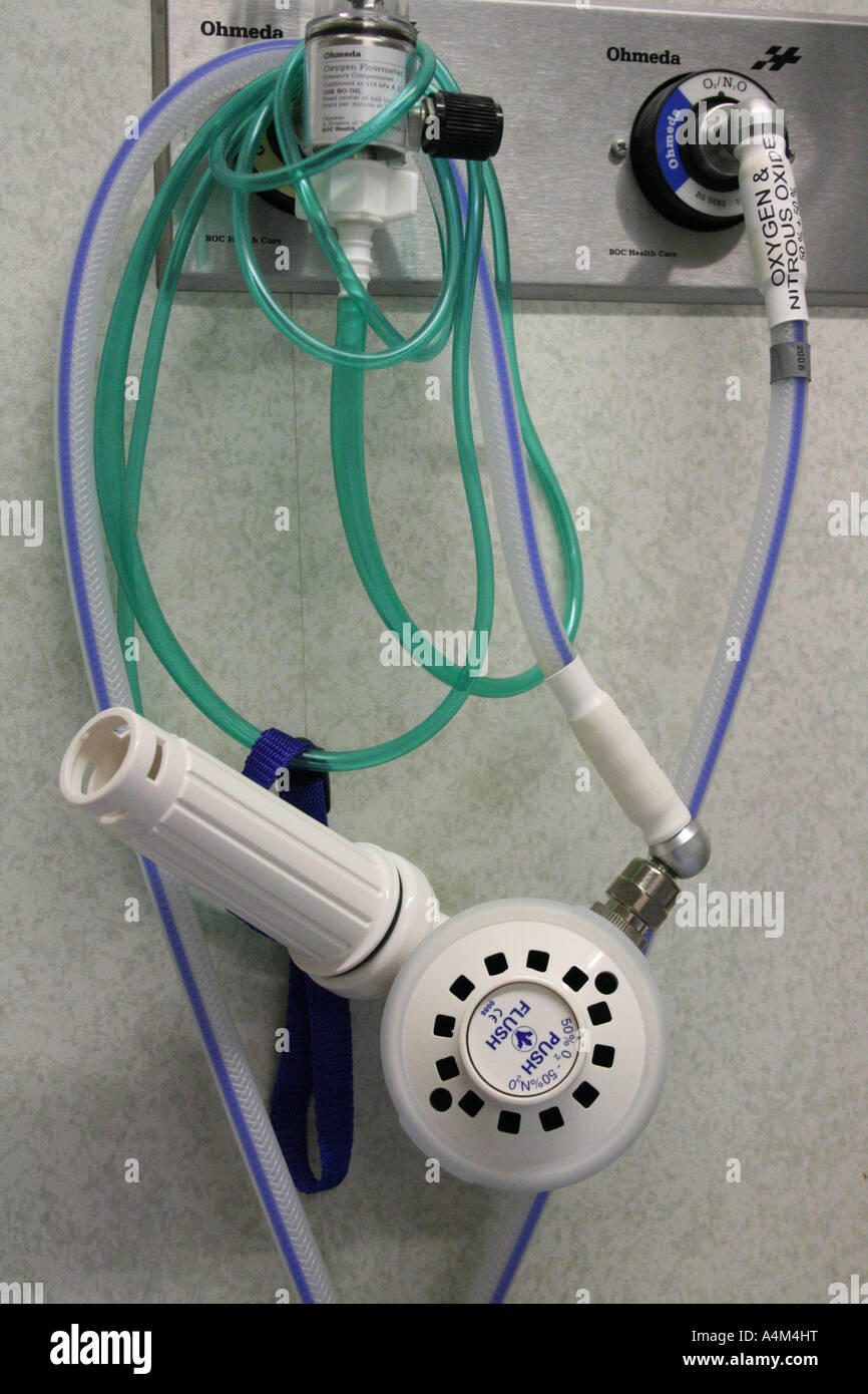 Nitrous Oxide Inhaler Stock Photo - Alamy