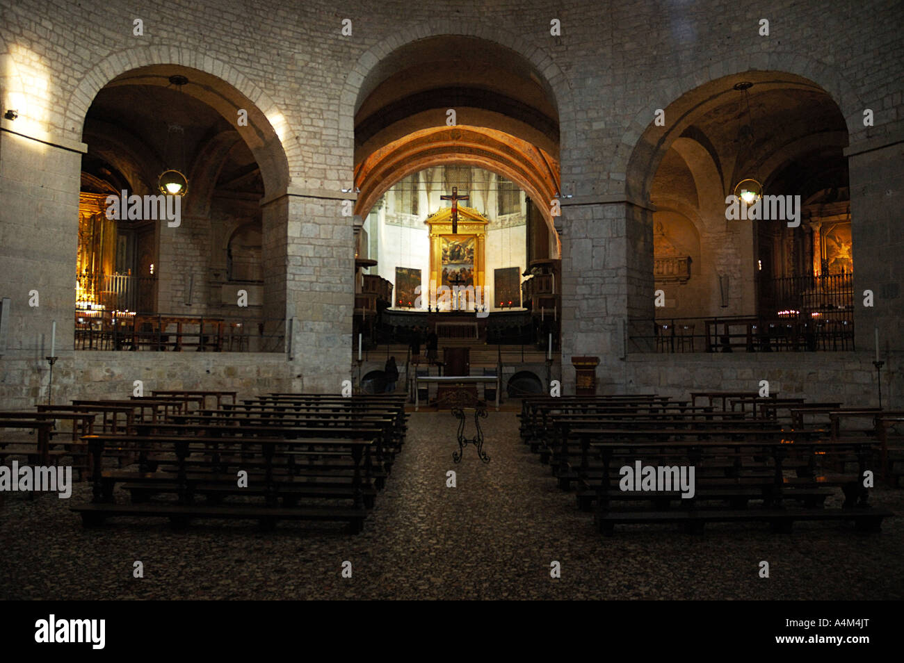 Old cathedral, Brescia, Italy Stock Photo - Alamy