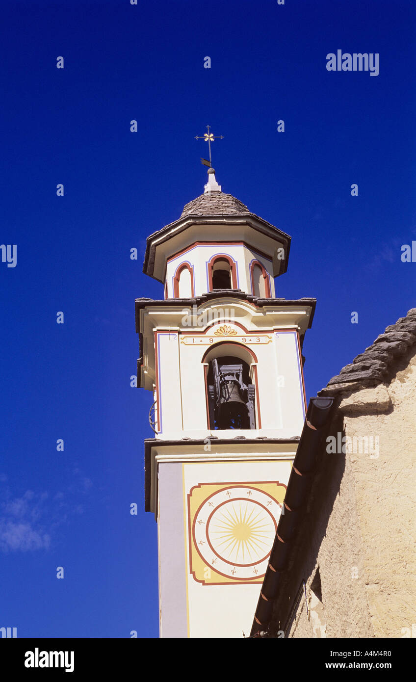 Steeple on a church Stock Photo - Alamy