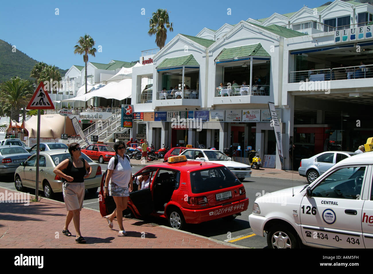 Camps Bay seaside resort Cape Town South Africa RSA T Promenade and the ...