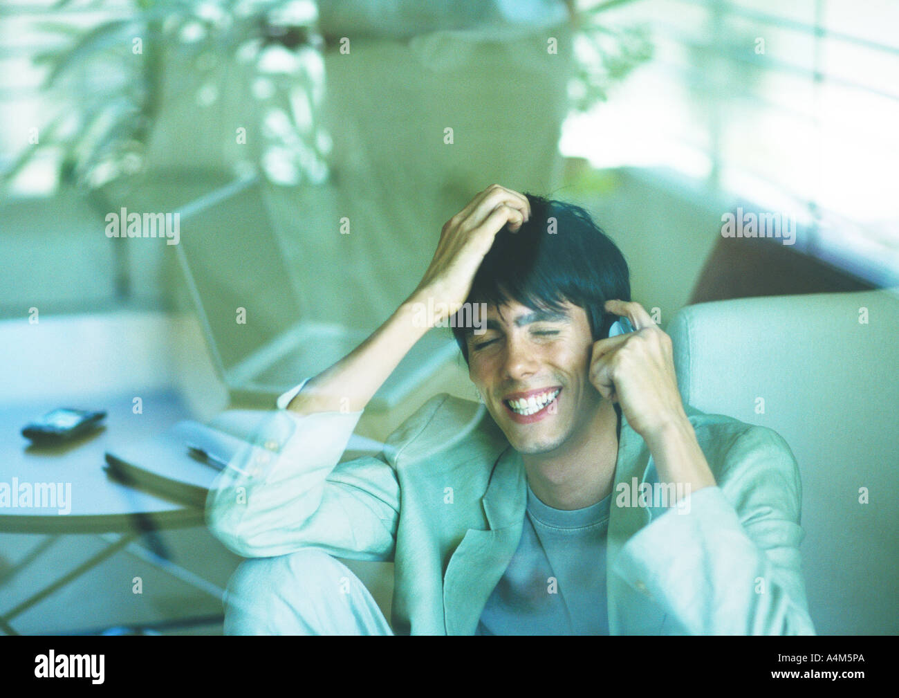 Glass telephone cells hi-res stock photography and images - Alamy