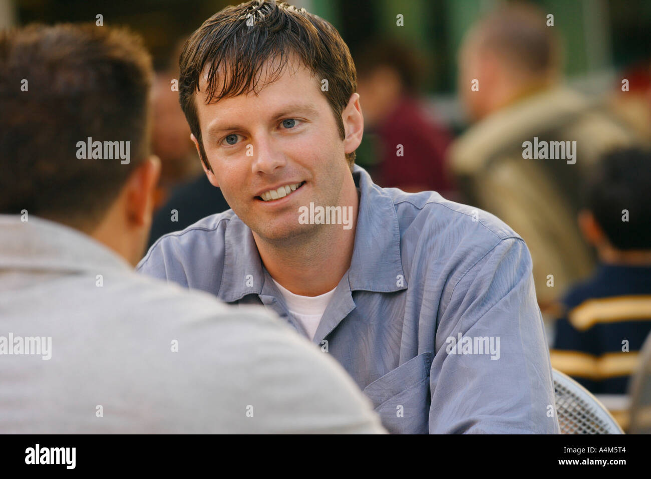 Man talking outside hi-res stock photography and images - Alamy