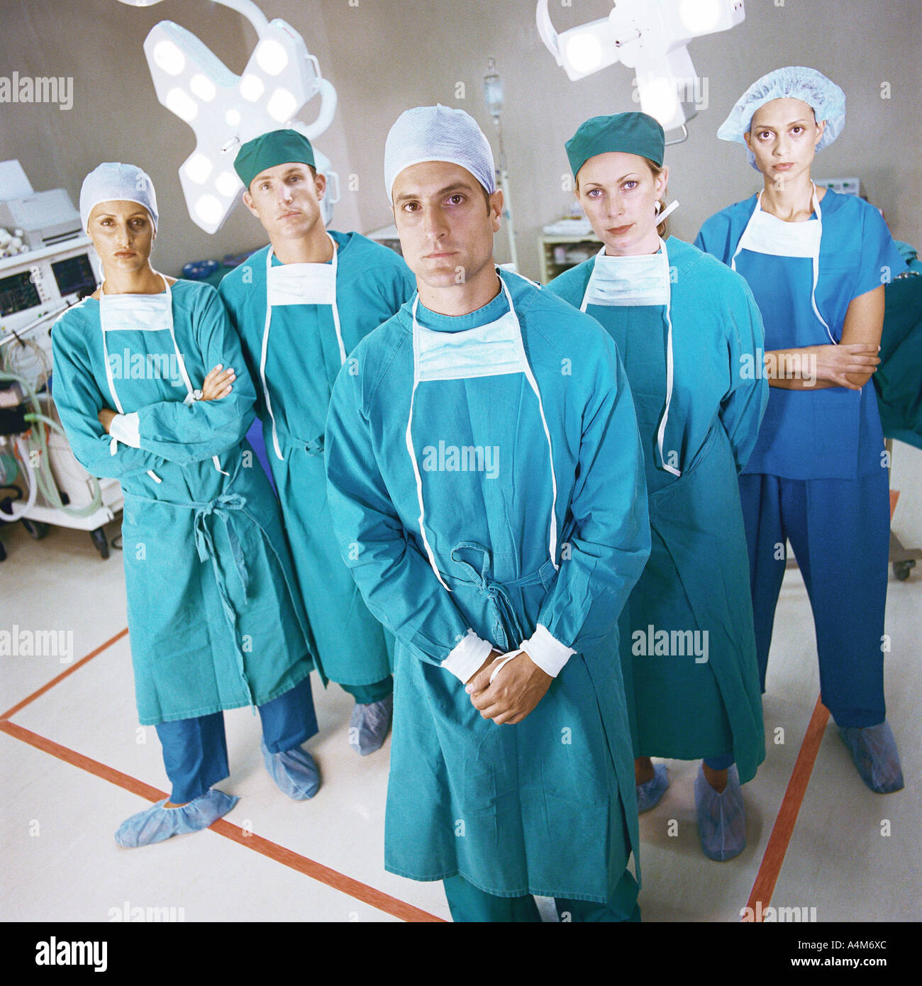 Surgical gown back view hi-res stock photography and images - Alamy
