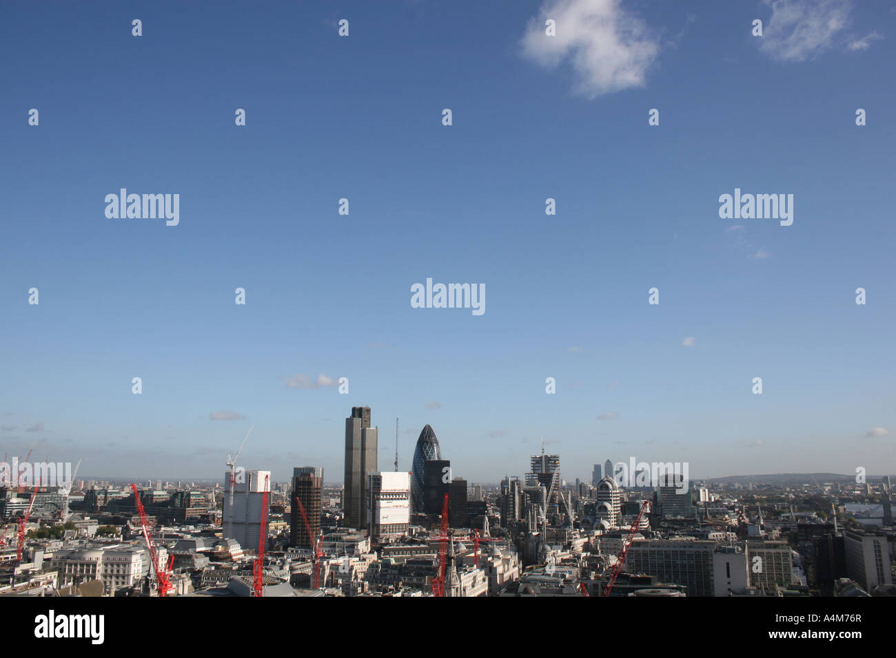 View of Buildings in the City of London's Square Mile Stock Photo - Alamy