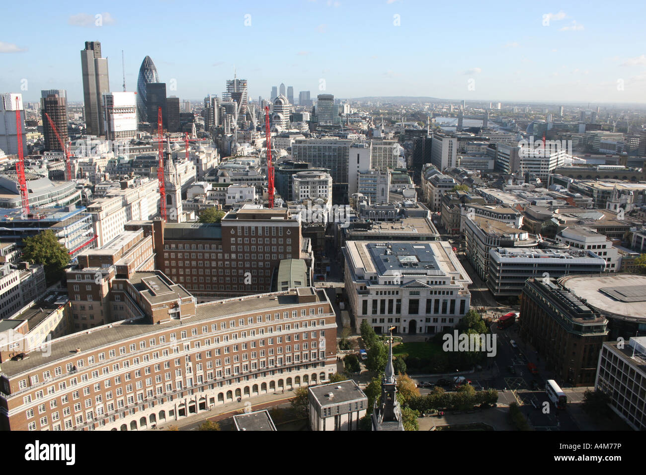 View of Buildings in the City of London's Square Mile Stock Photo - Alamy