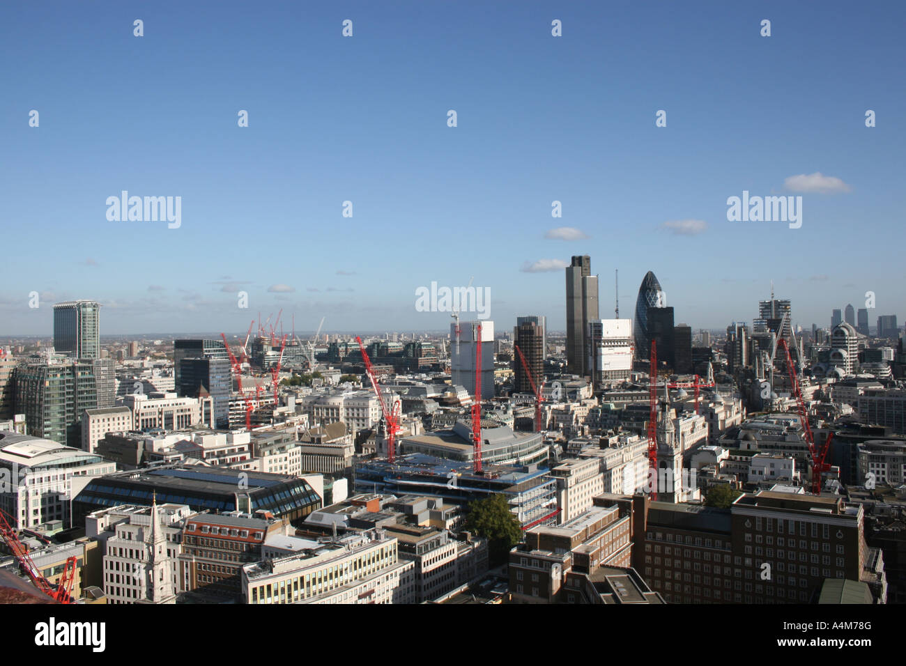 View of Buildings in the City of London's Square Mile Stock Photo - Alamy