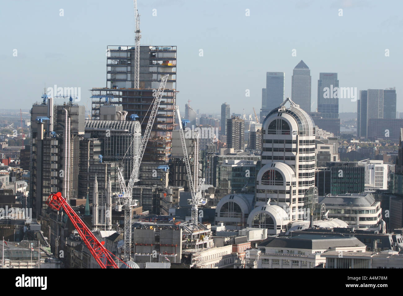 View of Buildings in the City of London's Square Mile Stock Photo - Alamy