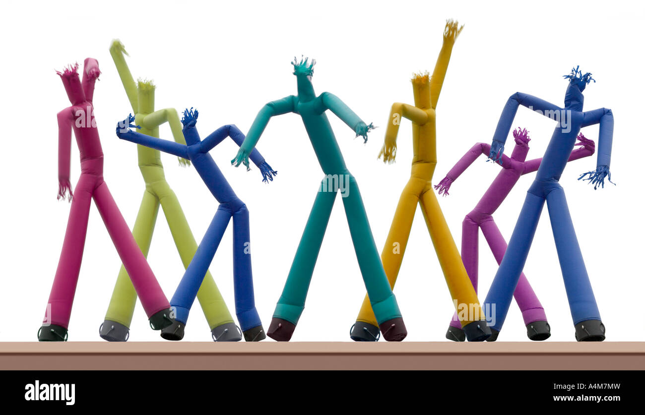 Dancing tube puppet hi-res stock photography and images - Alamy