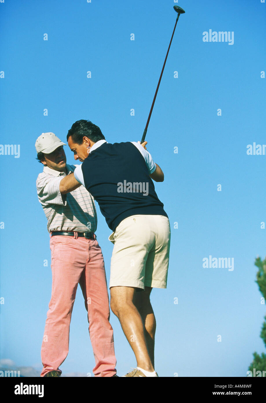 Golf lesson hi-res stock photography and images - Alamy