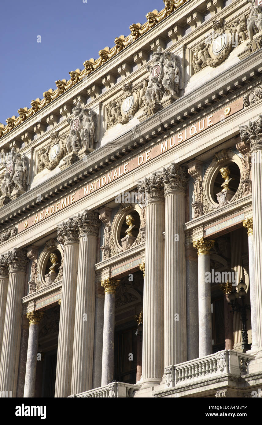 Facade of the Palais Garnier Opera House, Paris, France Stock Photo - Alamy
