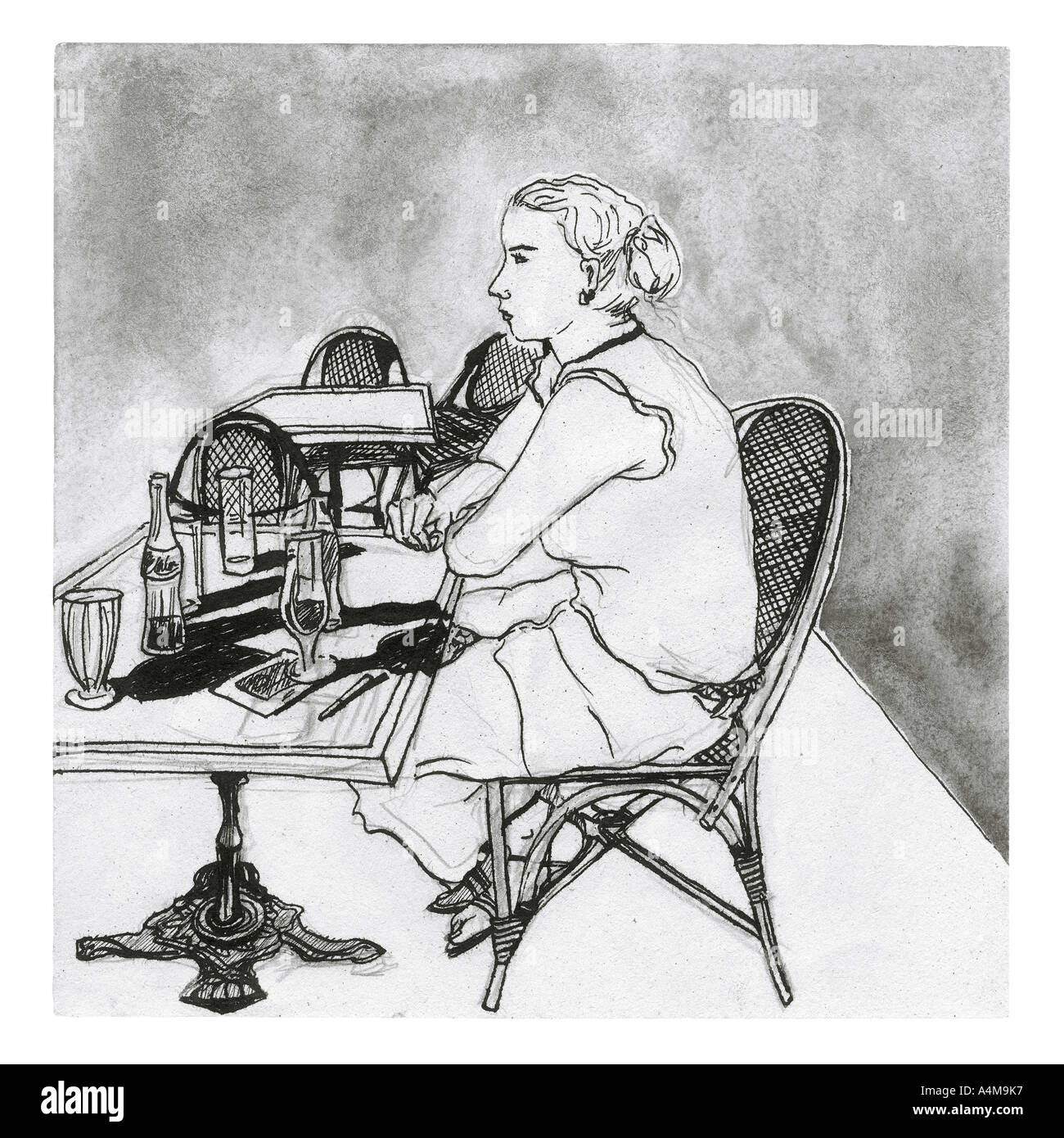 Bar tables Cut Out Stock Images & Pictures - Alamy