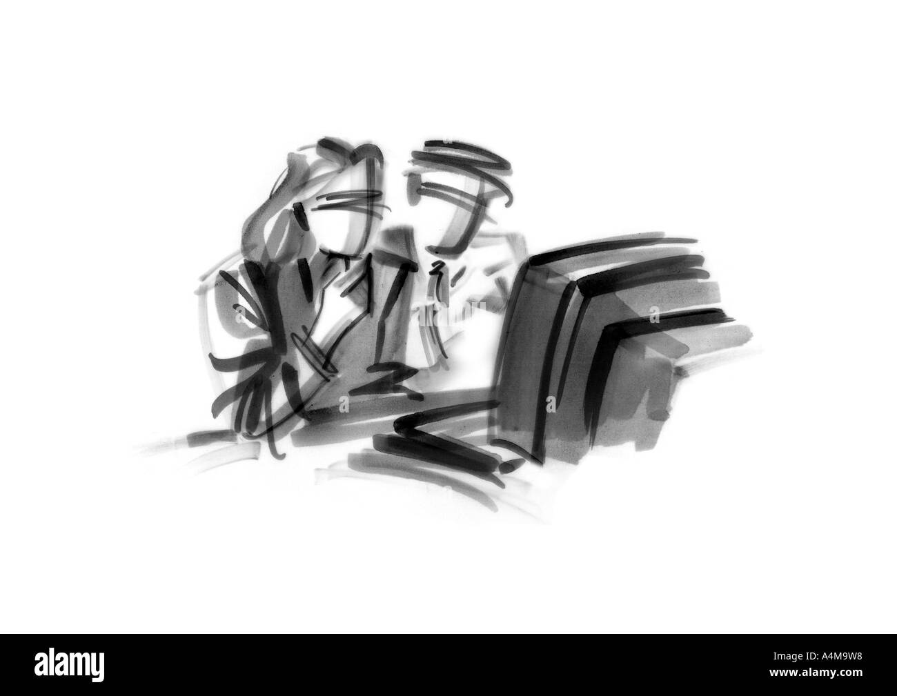 Teams work together Cut Out Stock Images & Pictures - Alamy