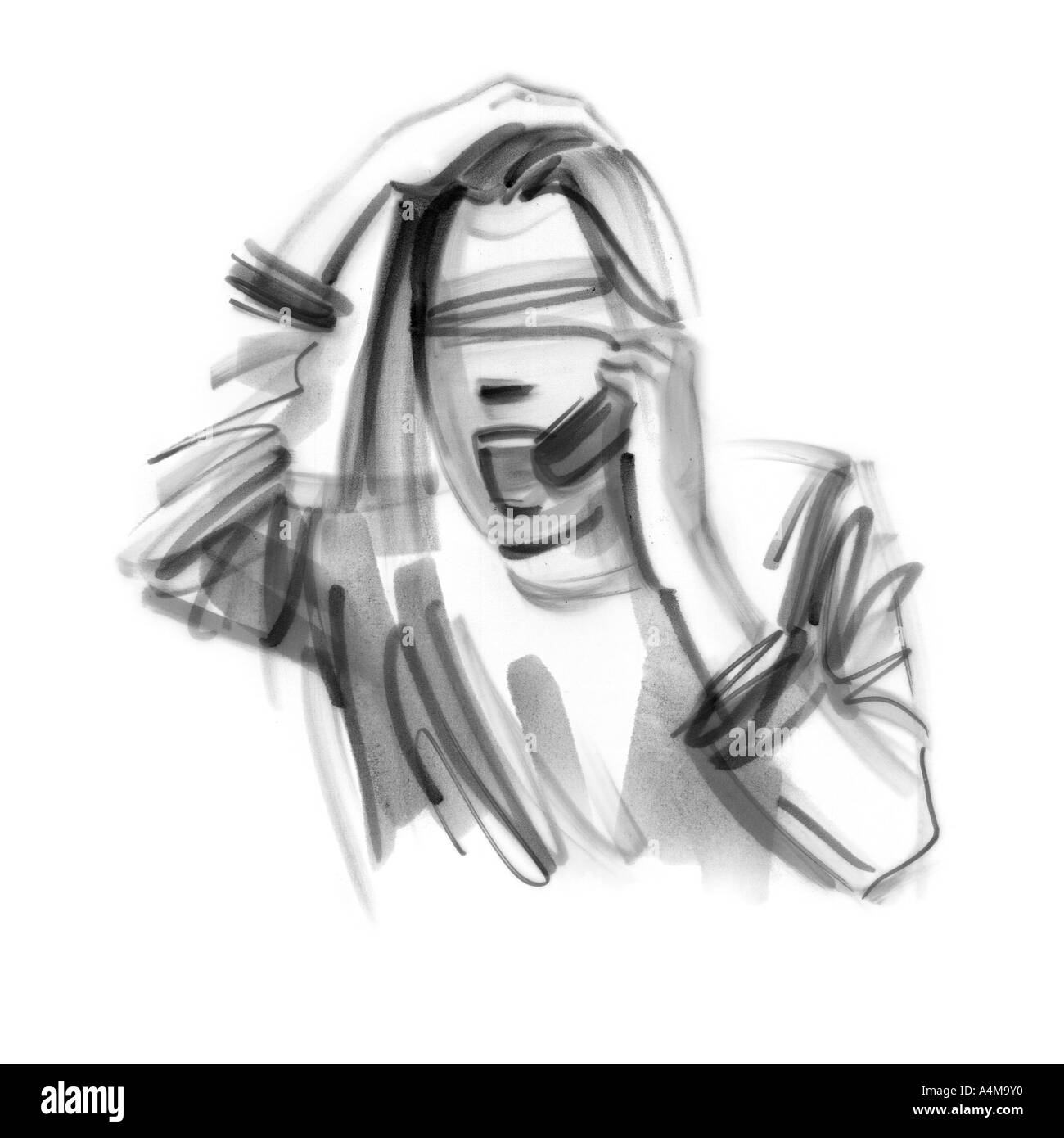 In phone call from Cut Out Stock Images & Pictures - Alamy