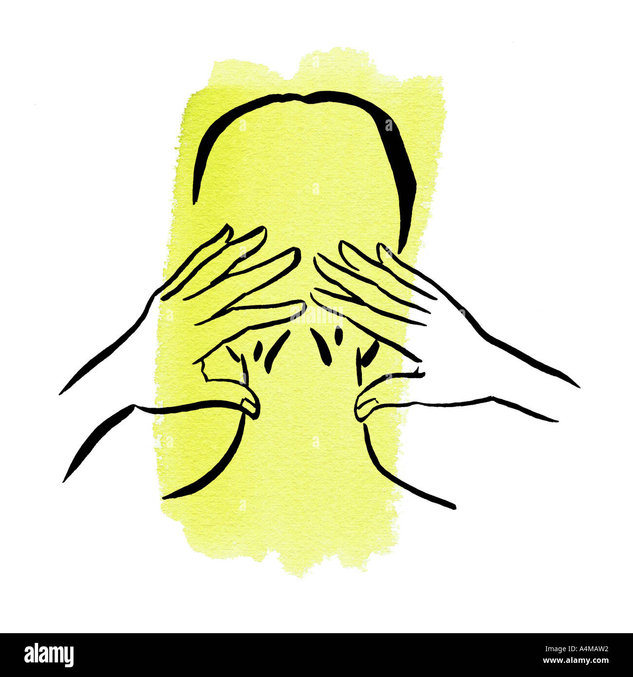 Nape neck woman Cut Out Stock Images & Pictures - Alamy