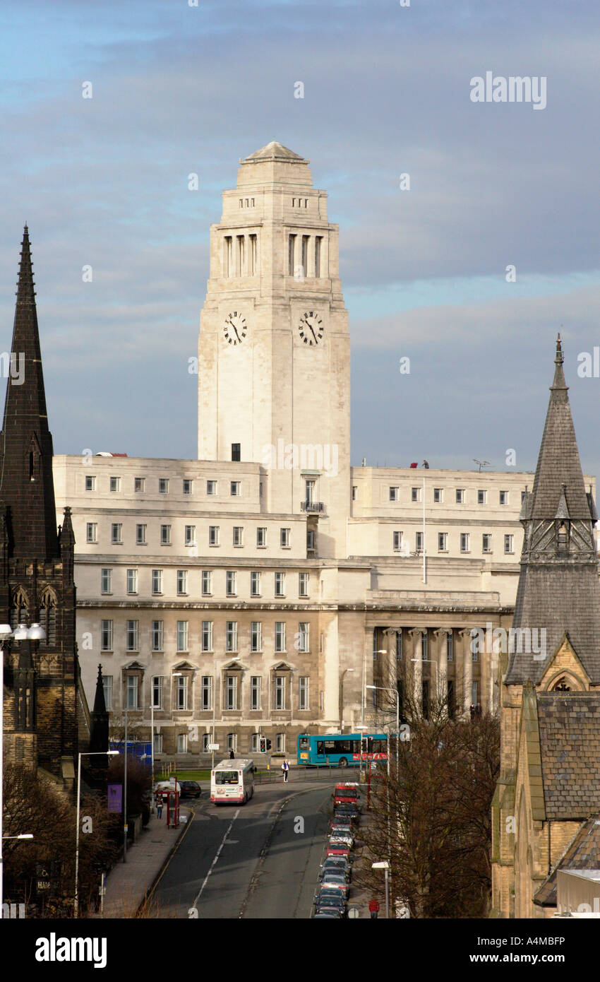 The Parkinson Building, Leeds University, West Yorkshire Stock Photo ...