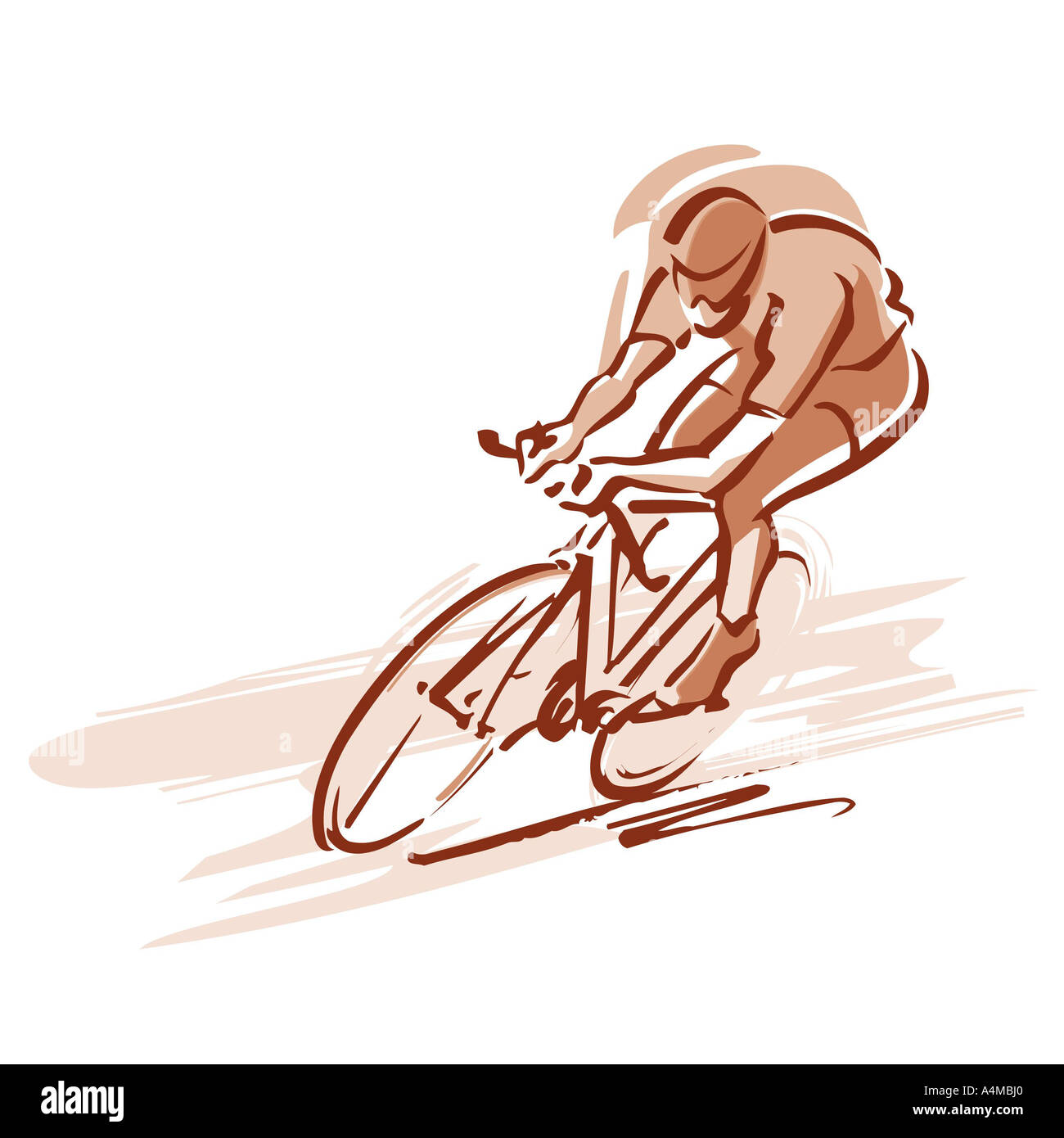 Cyclists cyclist cycling Cut Out Stock Images & Pictures - Alamy